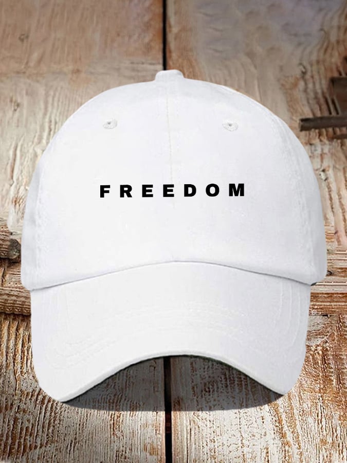 🔥Buy 3 Get 15% Off🔥Unisex Vintage Freedom Print Hat