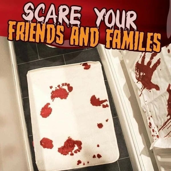 🎉Halloween Hot Sale-Pre-Halloween Bloody Color Changing Bath Mat🔥