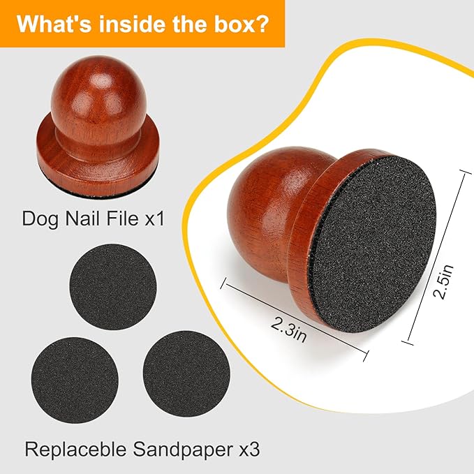 🎁BUY 2 GET 1 FREE🔥Dog Nail File For Dogs, Scratch Square For Dogs ...