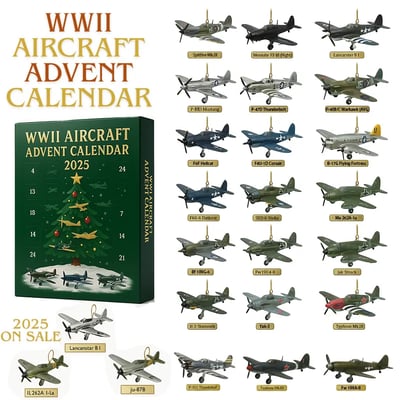 WWII Aircraft Advent Calendar 2025 – 24 Days of Iconic Warbirds ...