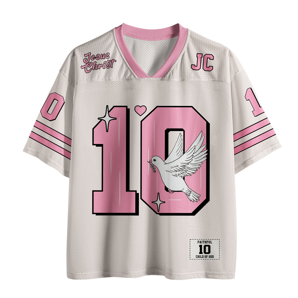 Custom Jesus Christ Mesh Jersey Shirts