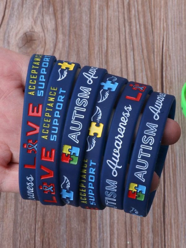 Autism Awareness Silicone Wristband