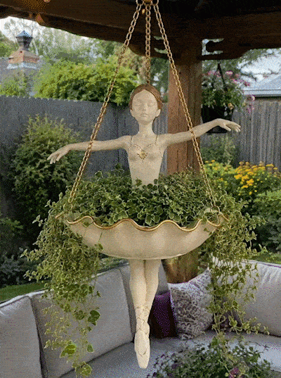 Ballerina Hanging Planter