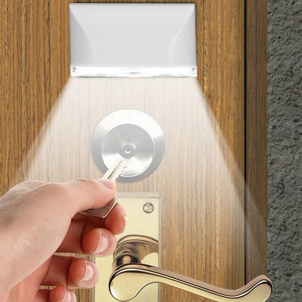 LED Intelligent Keyhole Light Lamp Door Lock Sensor Lamp
